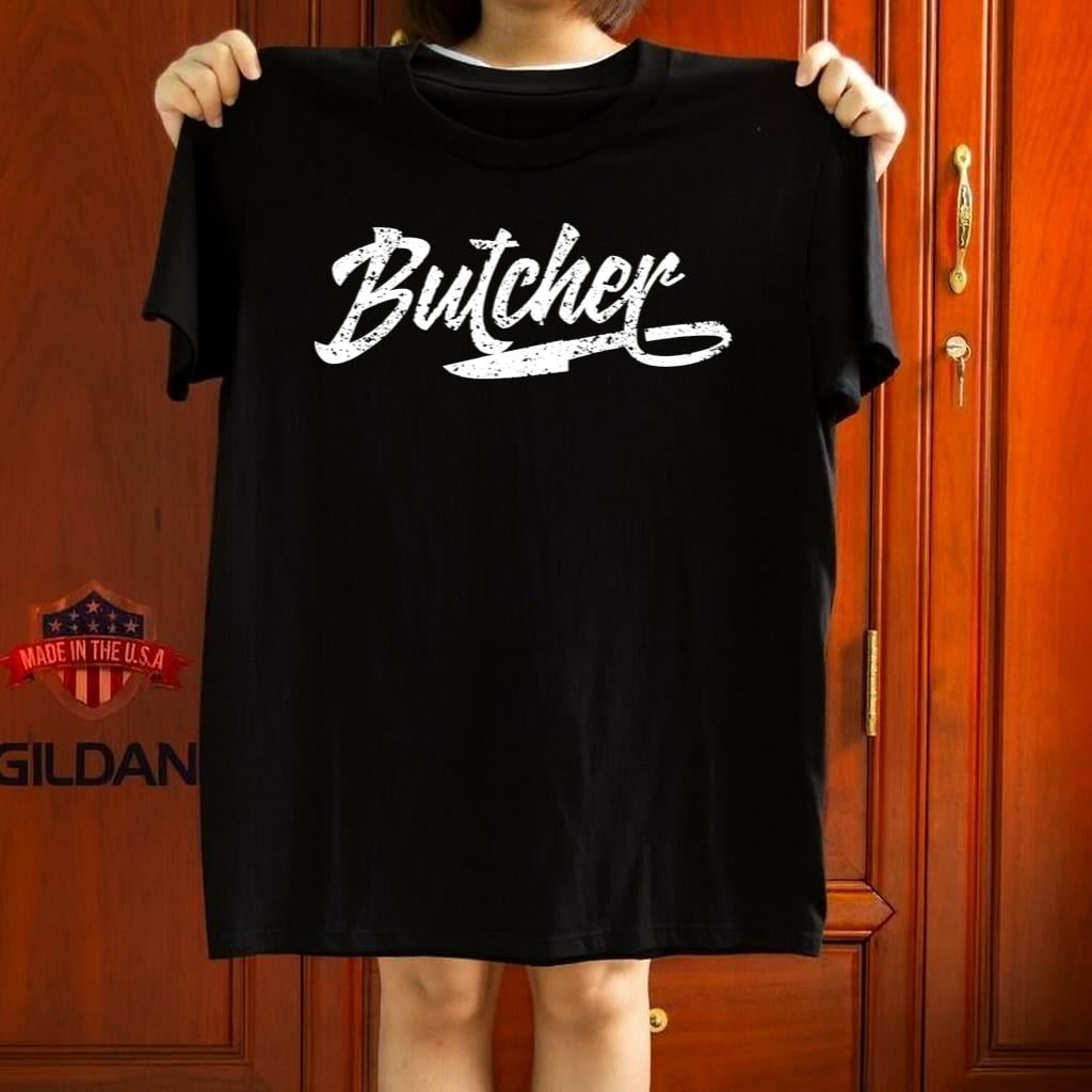 Butcher Meat Job Funny Flesher Slaughterman Work Humor Fan Gift Graphic ...