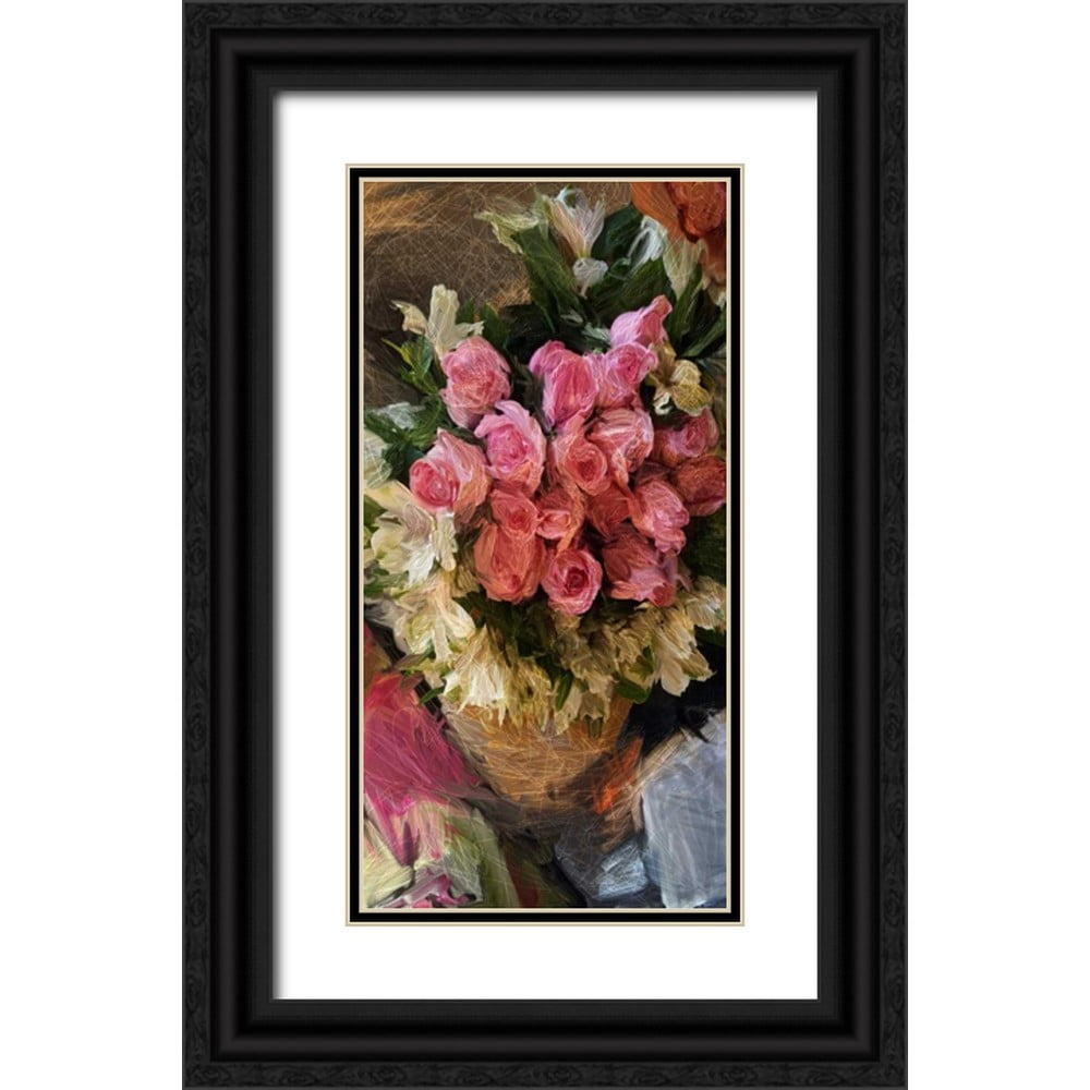 Butcher, Sarah 11x18 Black Ornate Wood Framed with Double Matting ...