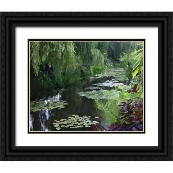 Butcher, Sarah 14x12 Black Ornate Wood Framed with Double Matting ...