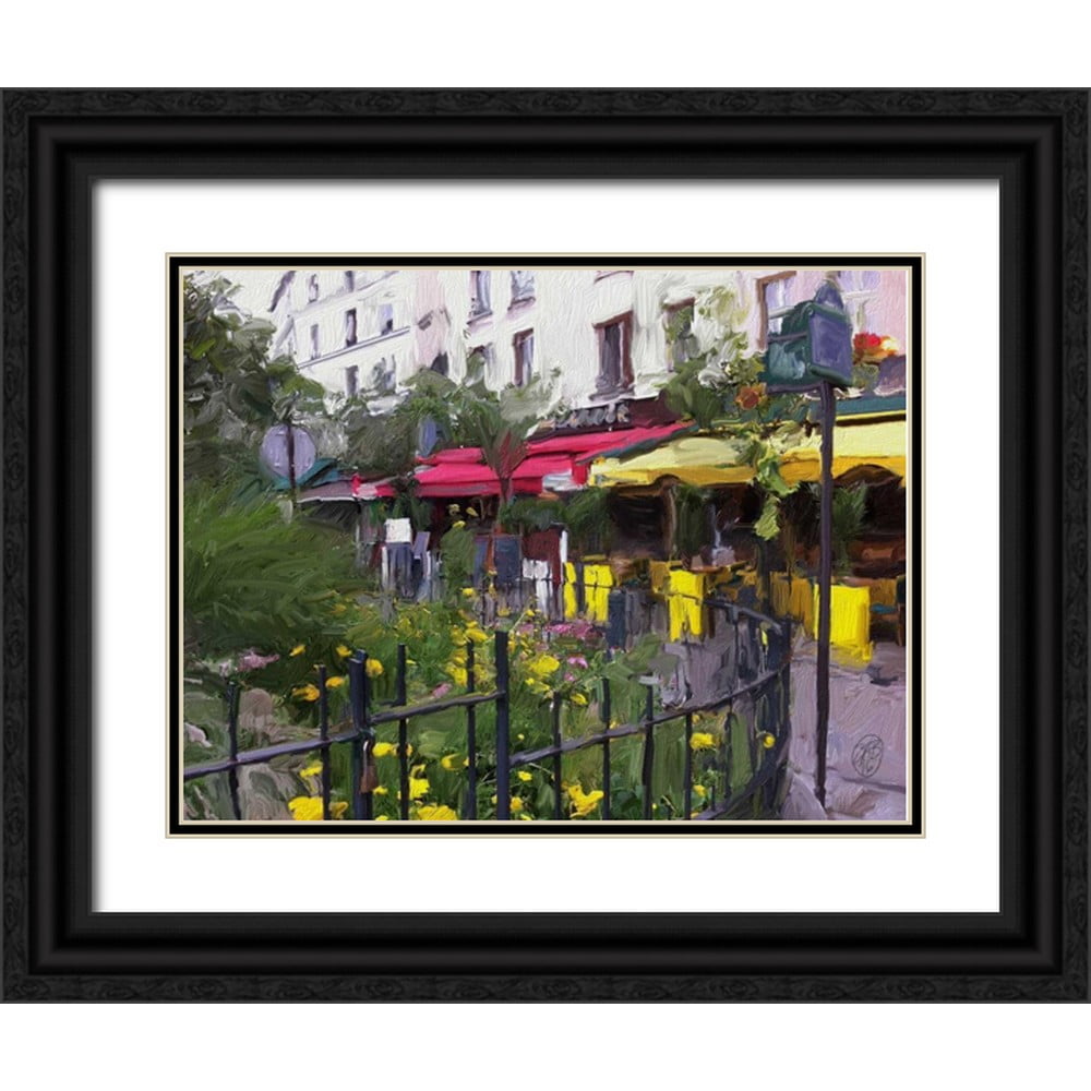 Butcher, Sarah 14x12 Black Ornate Wood Framed with Double Matting ...