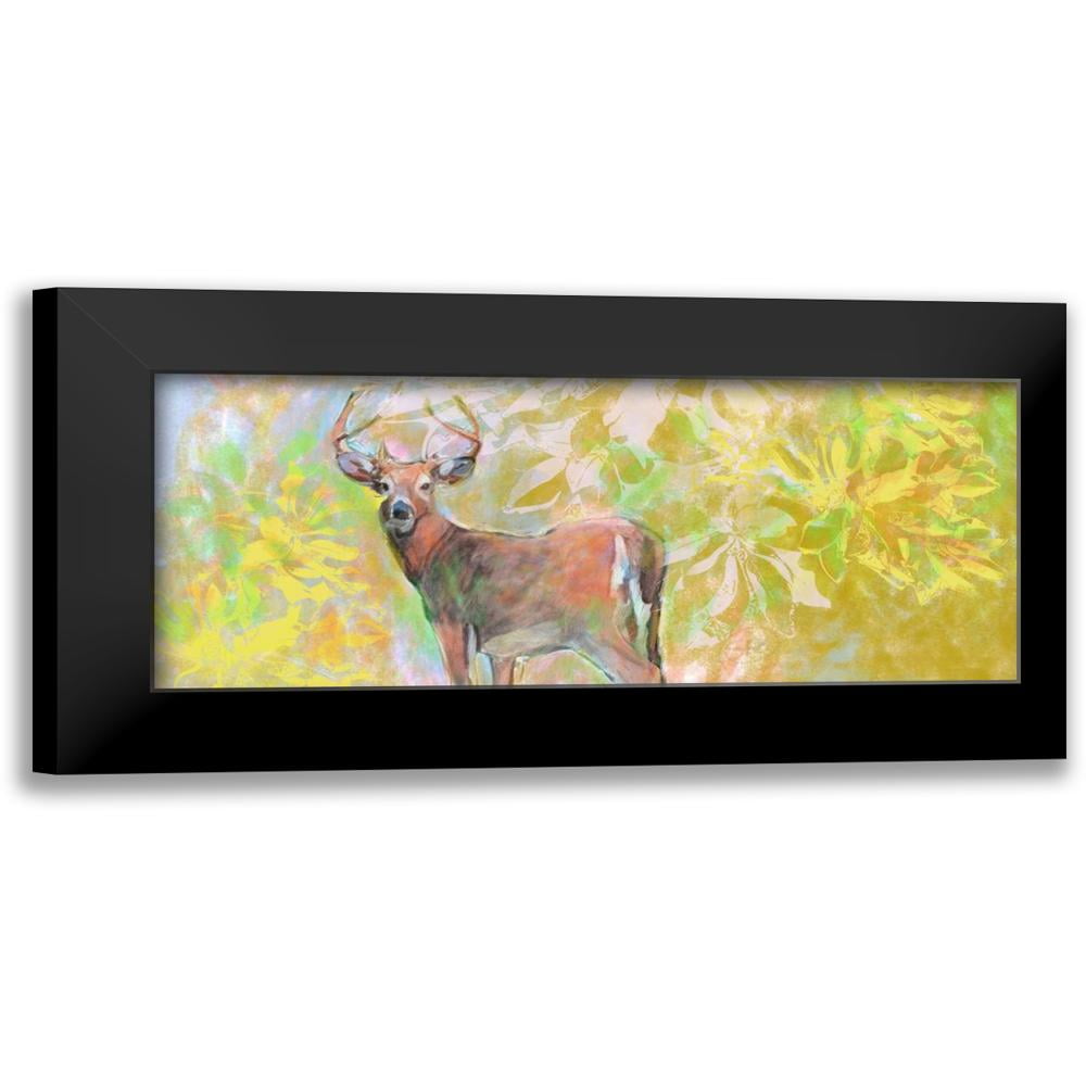 Butcher, Sarah 14x8 Black Modern Framed Museum Art Print Titled - Deer ...