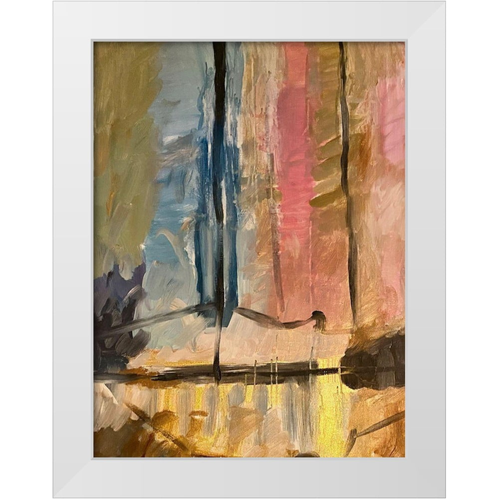 Butcher, Sarah 15x18 White Modern Wood Framed Museum Art Print Titled ...