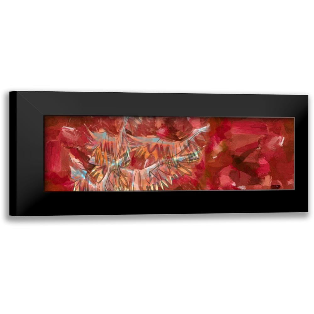 Butcher, Sarah 18x9 Black Modern Framed Museum Art Print Titled - Red ...