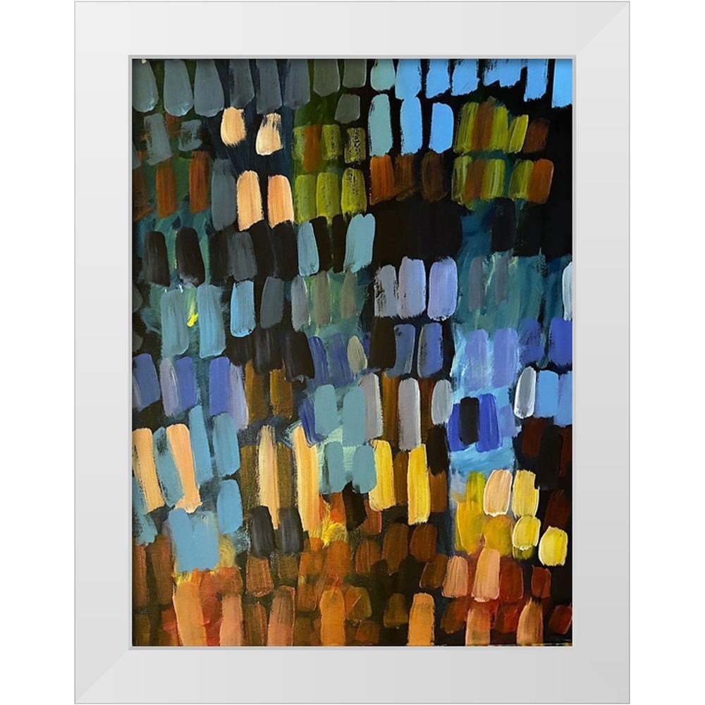 Butcher, Sarah 19x24 White Modern Wood Framed Museum Art Print Titled ...