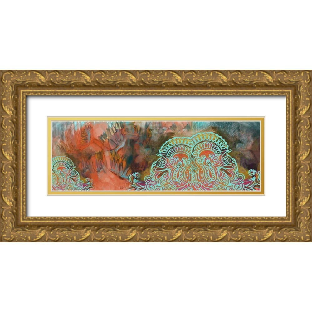 Butcher, Sarah 24x11 Gold Ornate Wood Framed with Double Matting Museum ...