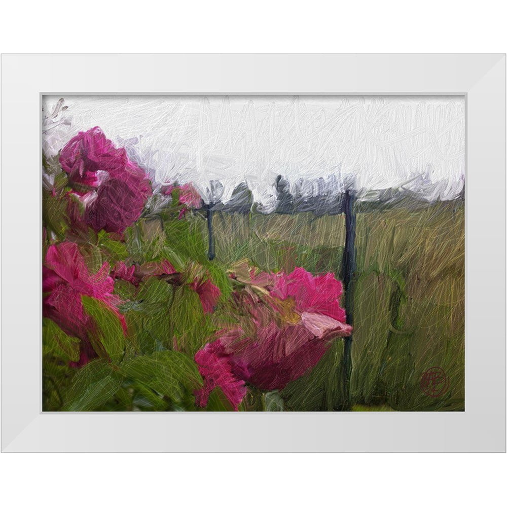 Butcher, Sarah 24x19 White Modern Wood Framed Museum Art Print Titled ...