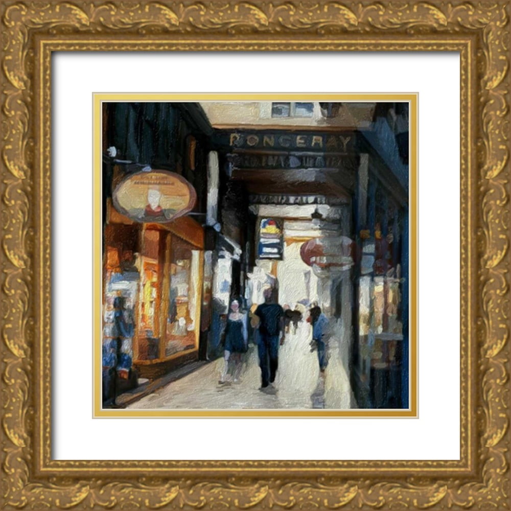 Butcher, Sarah 26x26 Gold Ornate Wood Framed with Double Matting Museum ...