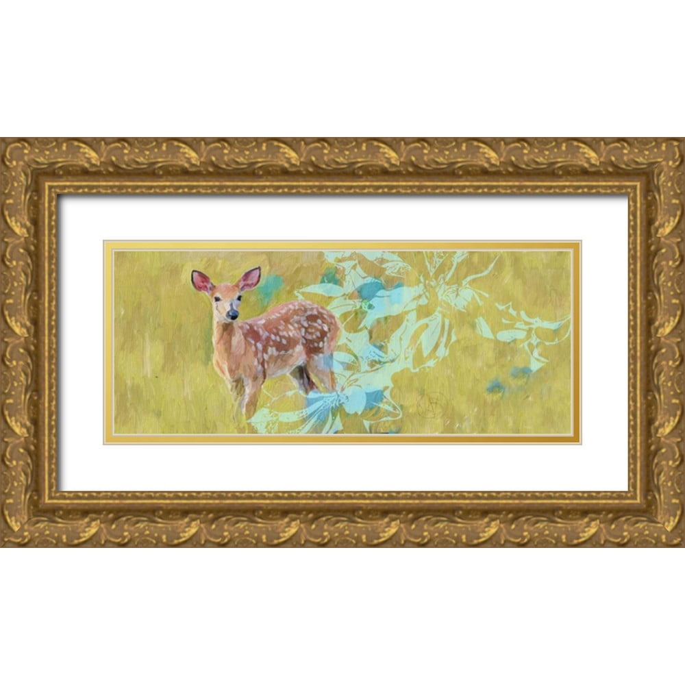 Butcher, Sarah 32x15 Gold Ornate Wood Framed with Double Matting Museum ...