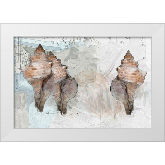 Butcher, Sarah 32x23 White Modern Wood Framed Museum Art Print Titled ...