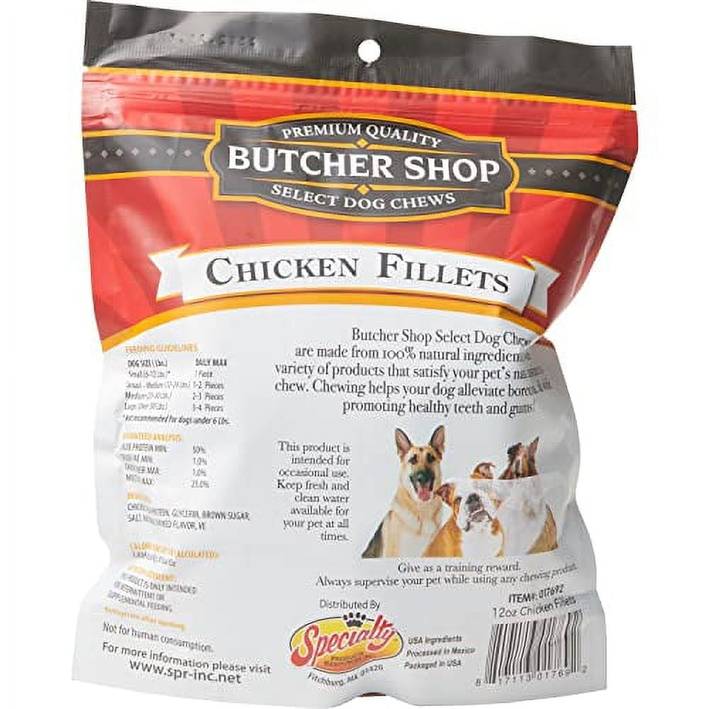 Butcher Shop Chicken Fillets Dog Treats (2 Pack - 24 Oz Total ...