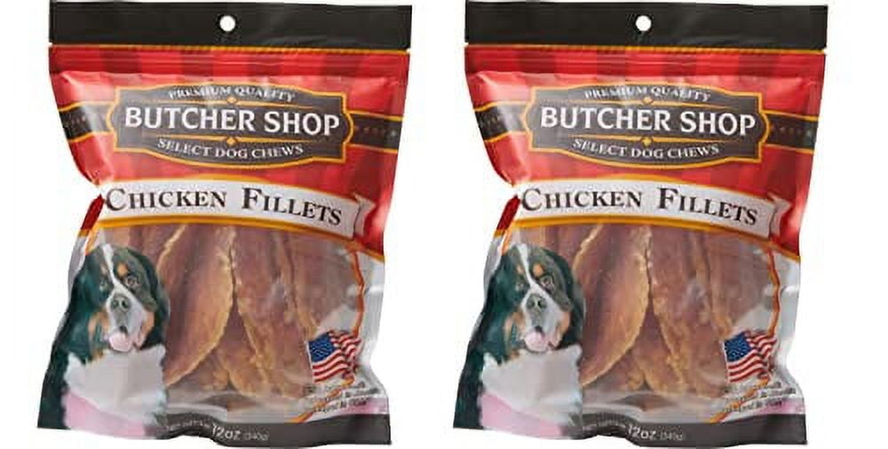 Butcher Shop Chicken Fillets Dog Treats (2 Pack - 24 Oz Total ...