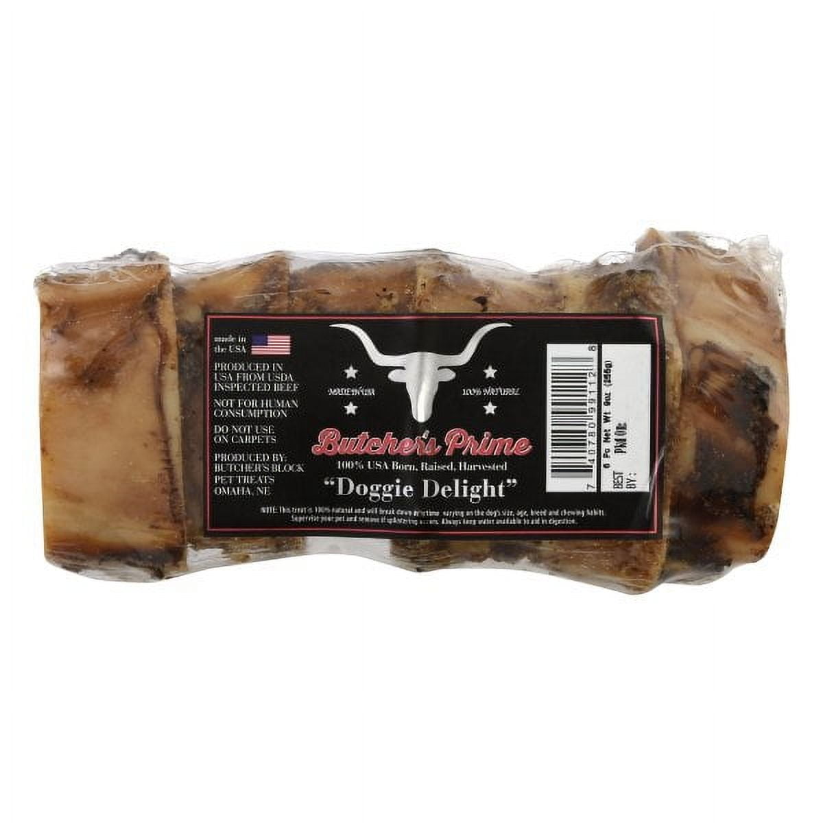 Butchers Block Bones Doggie Delights 6 bones - Walmart.com
