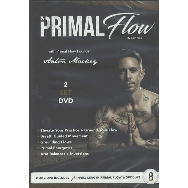 Buti Yoga Primal Flow with Anton Mackey 2 DVD Set - Walmart Business Supplies