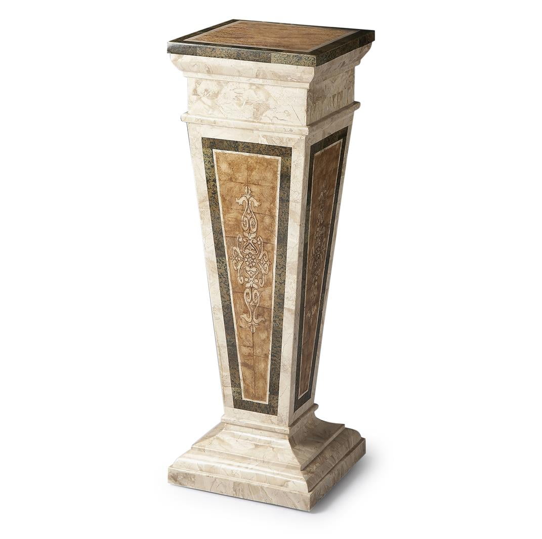 Butler Specialty Traditional Square Pedestal Stand In Heritage ...