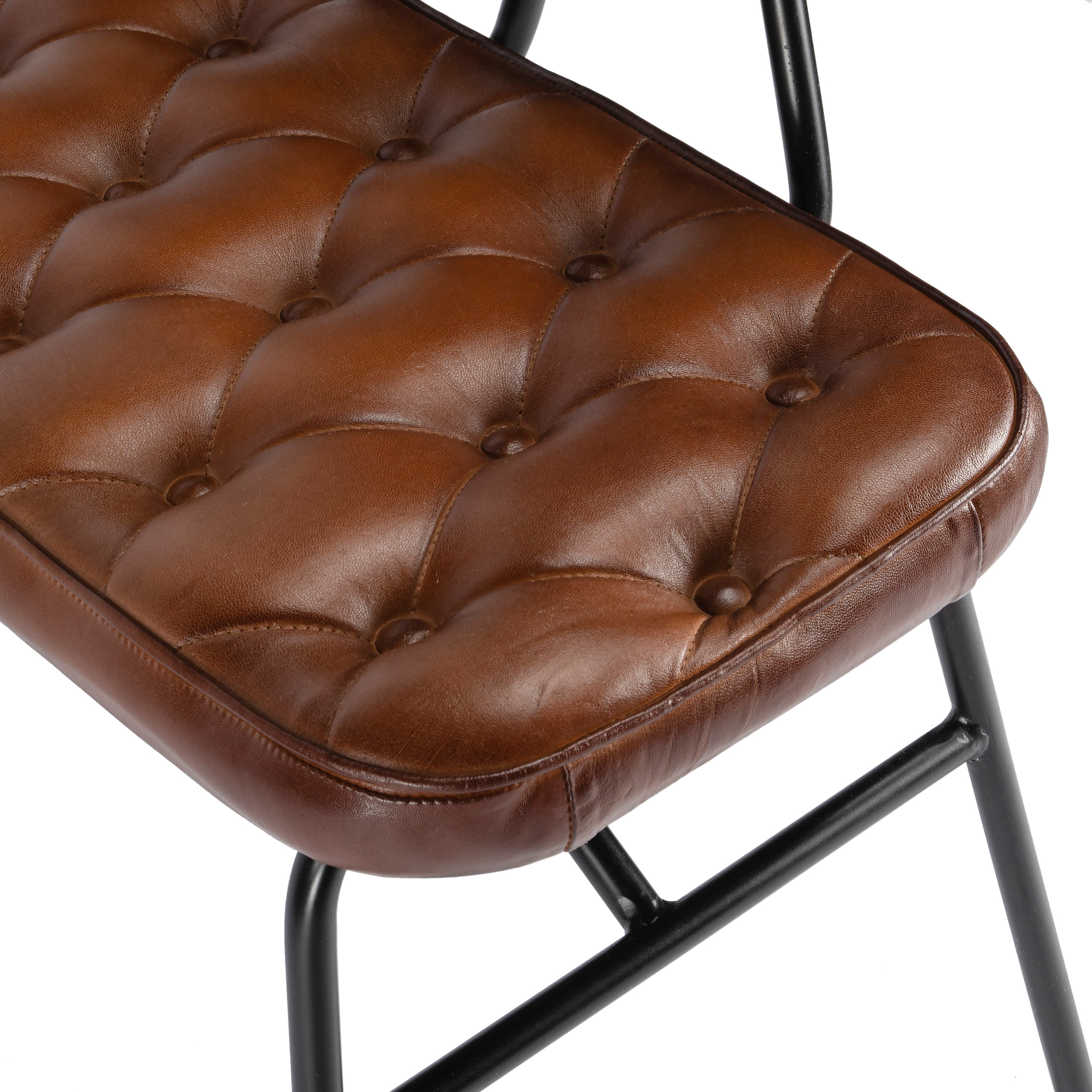 Butler Austin Leather Button Tufted Bench - Walmart.com