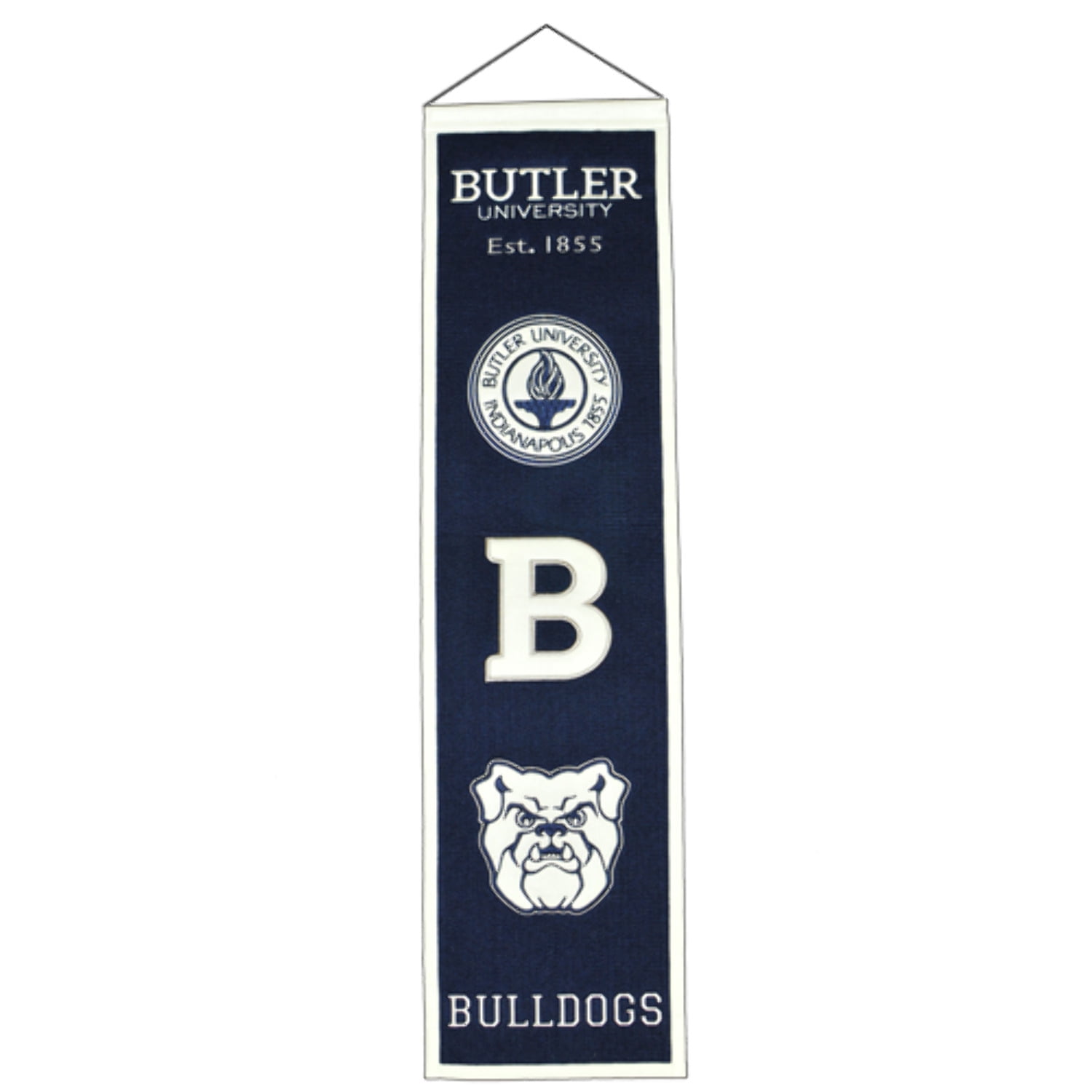Butler Bulldogs Logo Evolution Heritage Banner - Walmart.com
