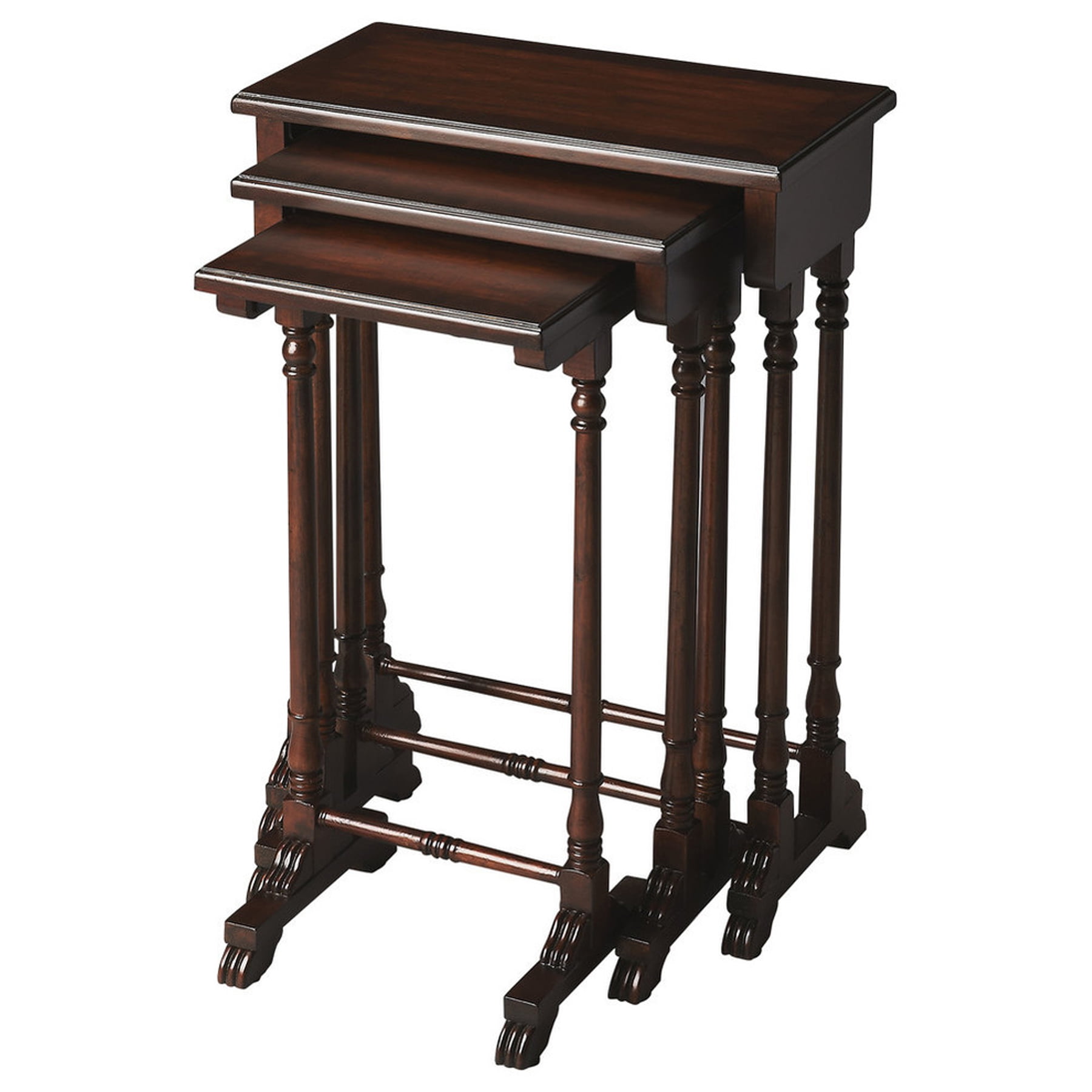 Dunham Plantation Cherry Nesting Tables, Plantation Cherry - Walmart.com