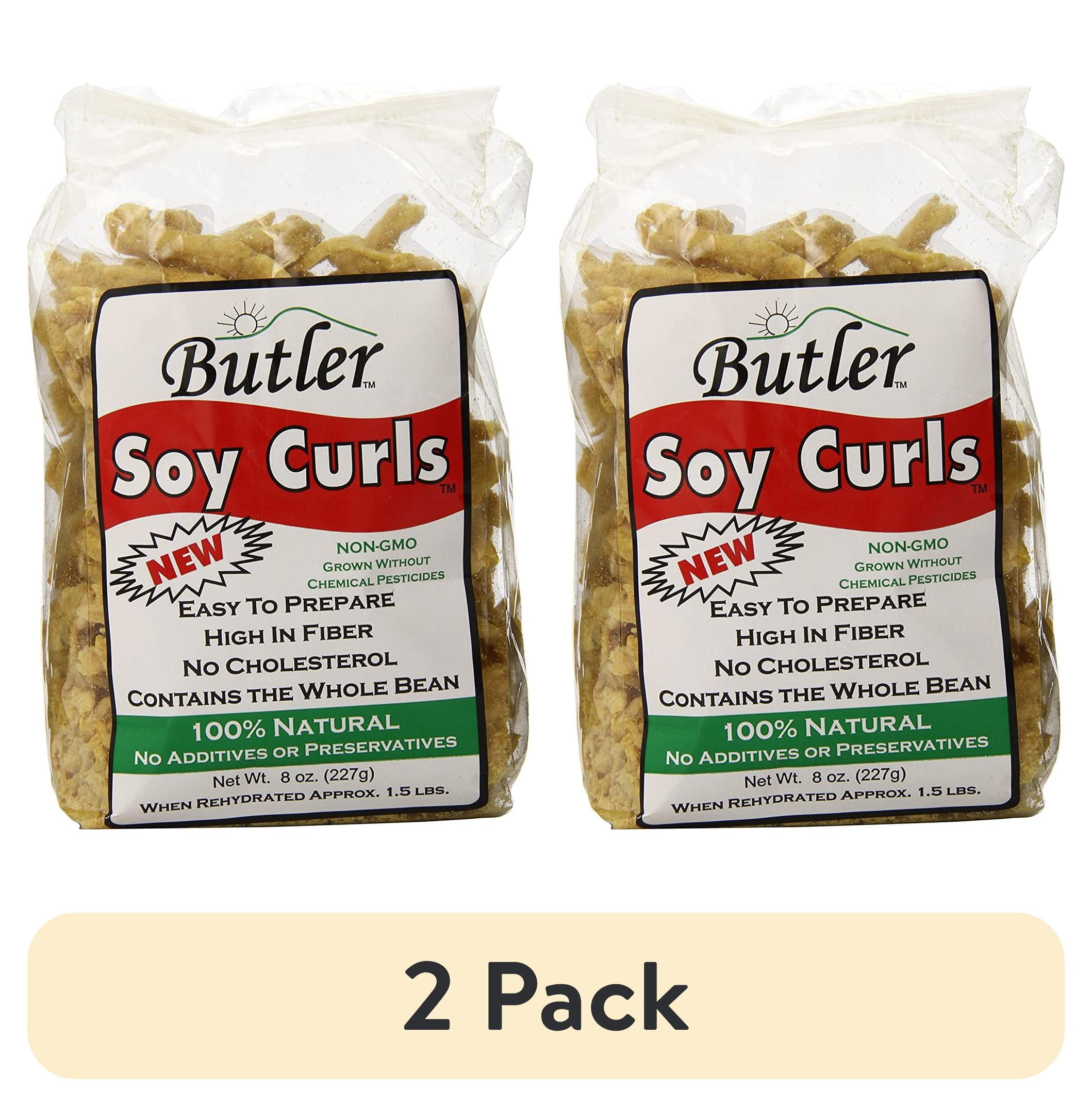 (2 pack) Butler Foods, Soy Curls, 8 Ounce - Walmart.com