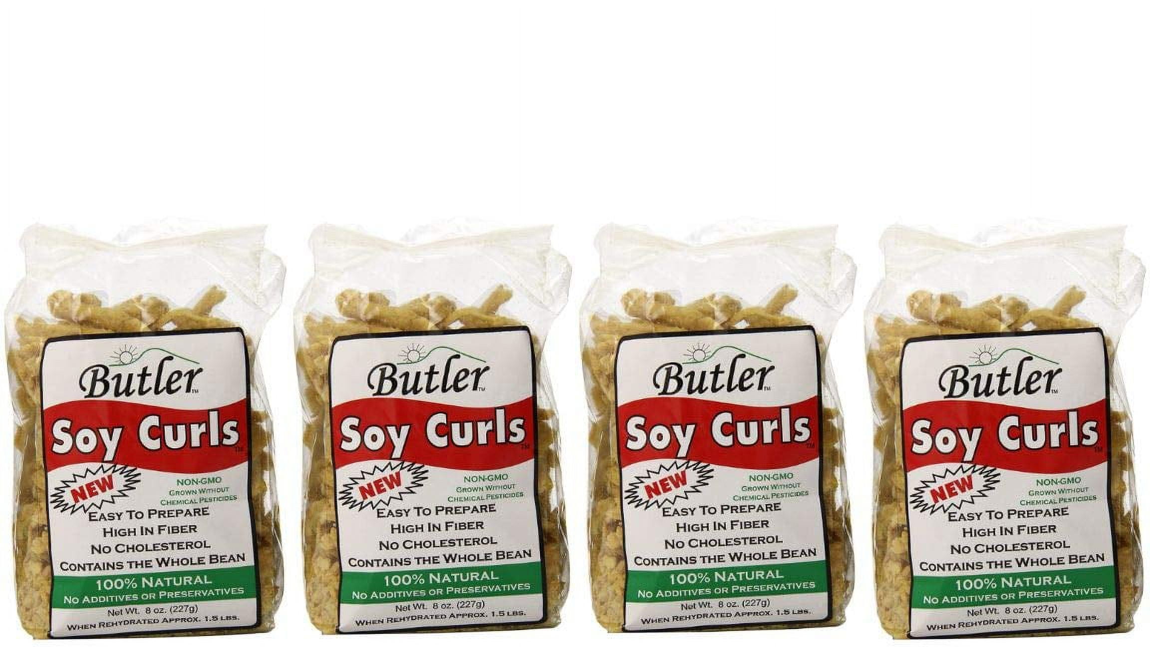 Butler Foods, Soy Curls, KEF28 8 Ounce (pack of 4) - Walmart.com