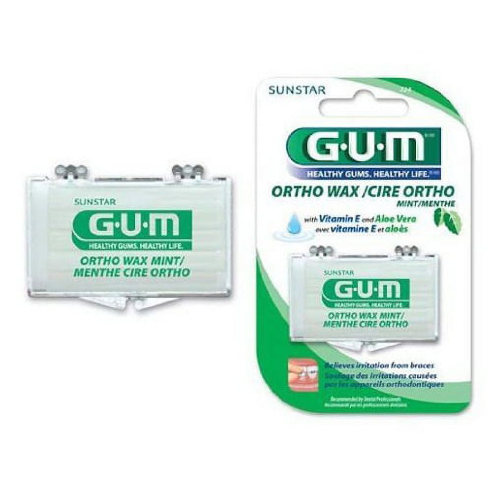 Butler G-U-M Orthodontic Wax Mint -724R - 1 Ea - Walmart.com