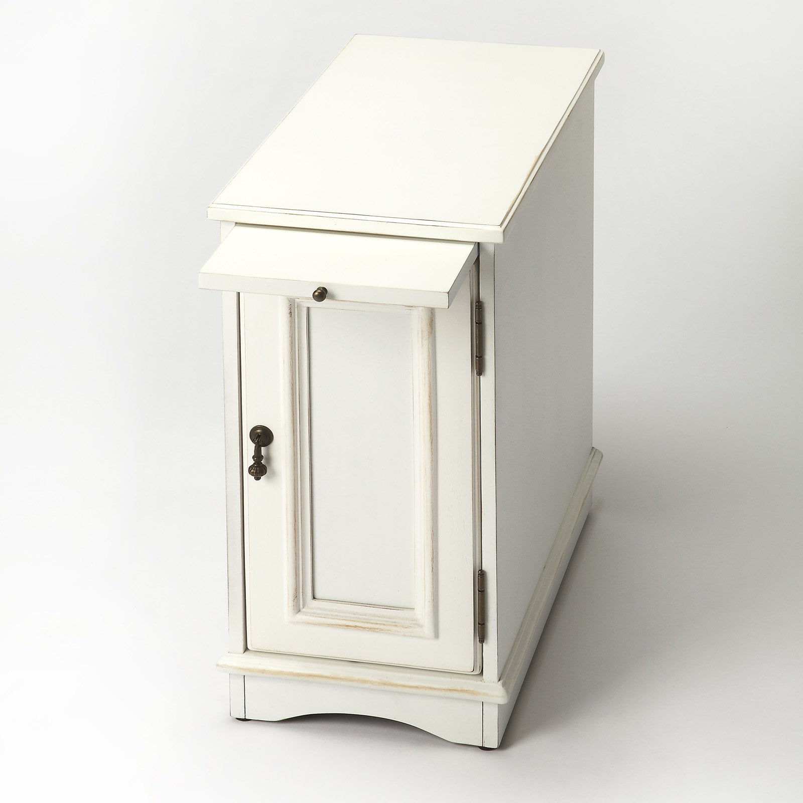Butler Harling Cottage White Chairside Chest 1476222 - Walmart.com