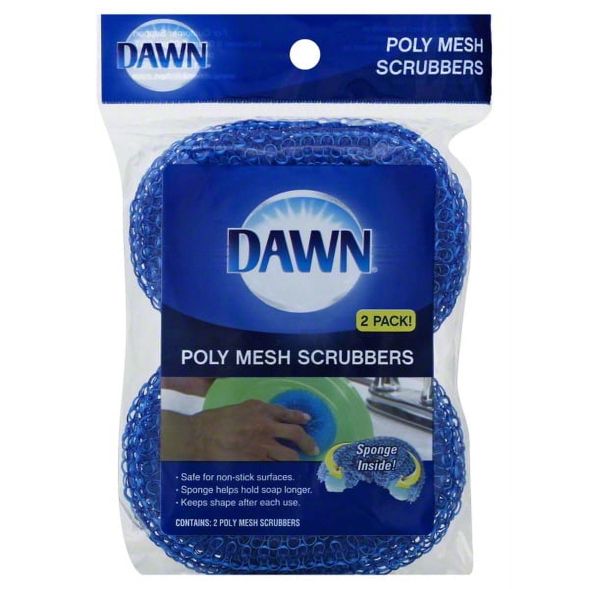 Butler Home Products, Dawn 2 Pack Poly Mesh Scrubbers, 2 scrubbers ...