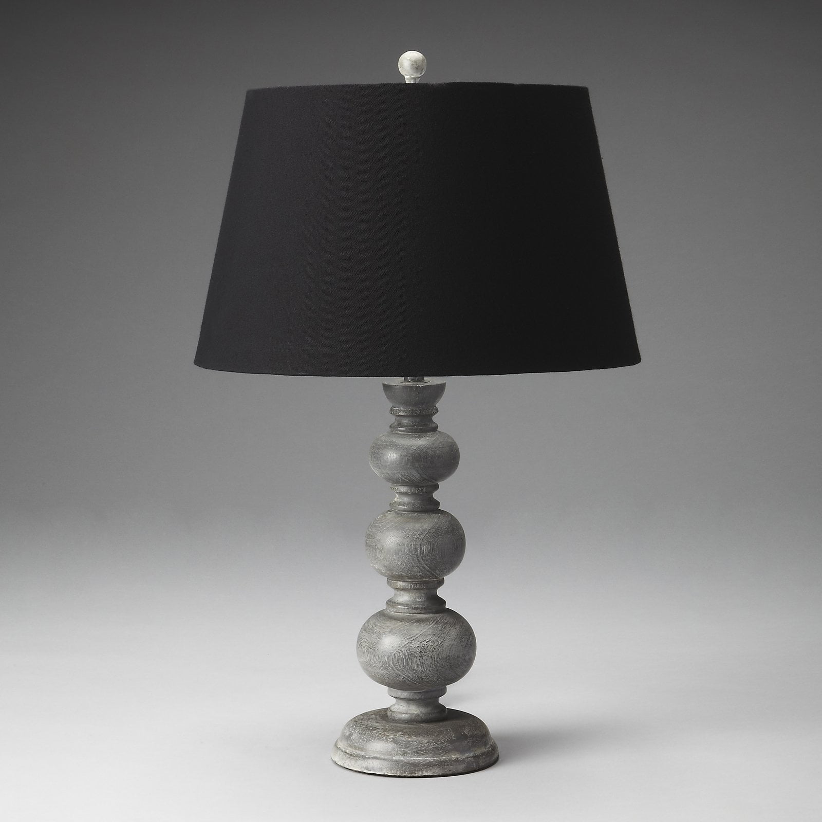 Butler Hors Doeuvres Carved Wood Table Lamp - Walmart.com