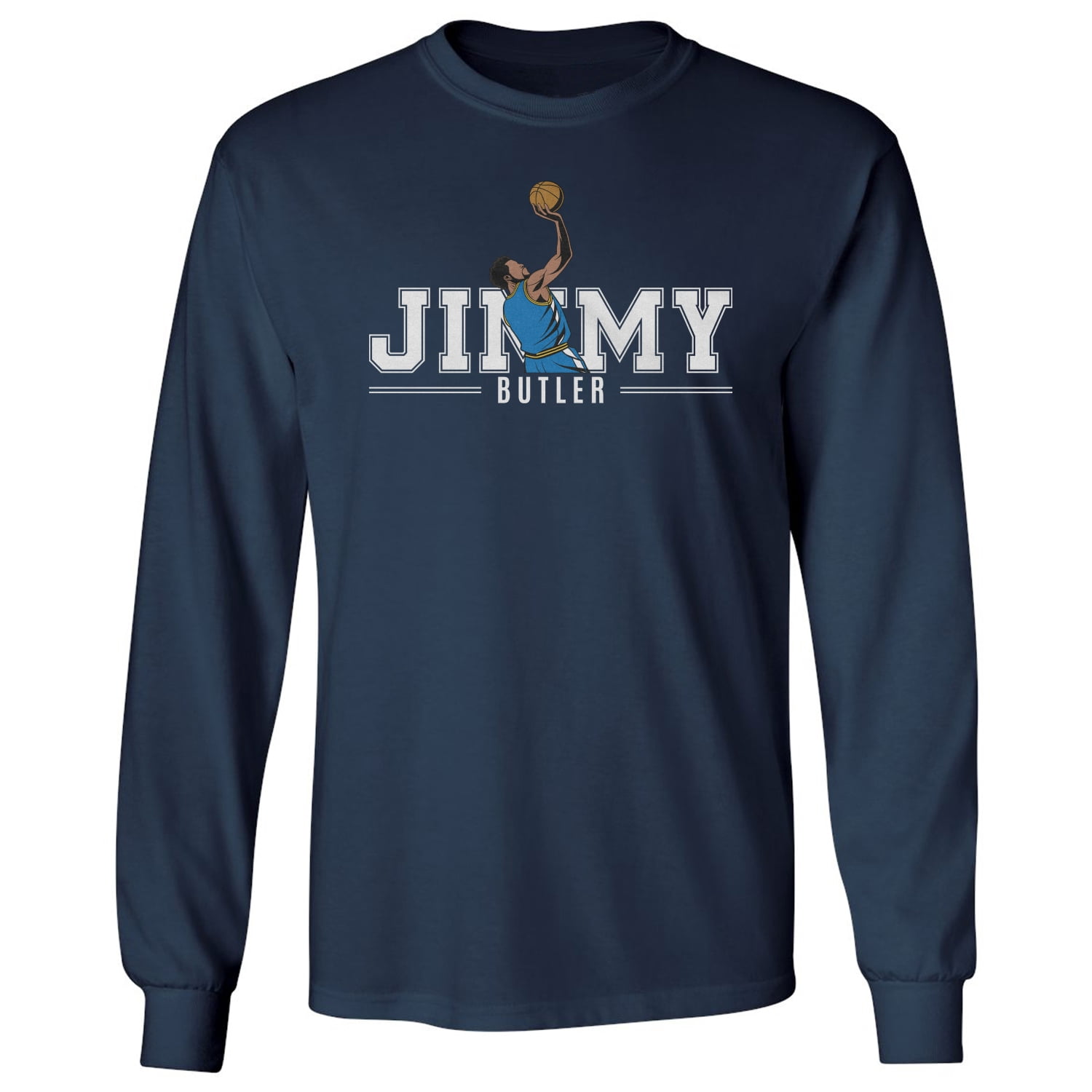Butler Inspired Hoops Bay Area Tee - Basketball Fans Long Sleeve T ...