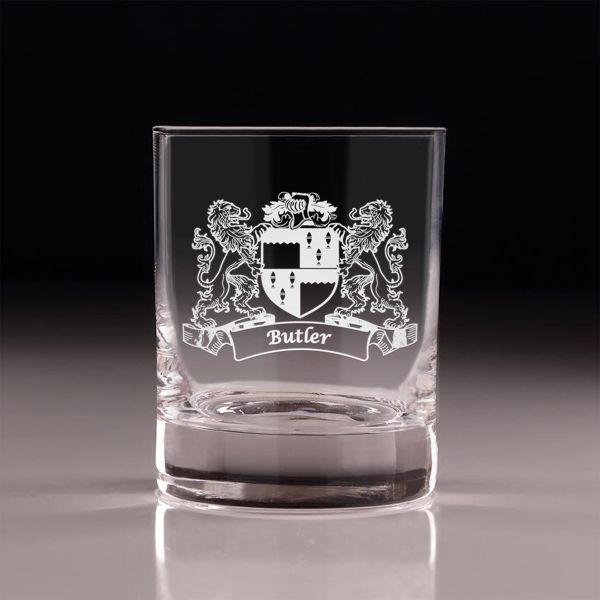Butler Irish Coat of Arms Old Fashioned Tumblers - Set of 4 - Walmart.com