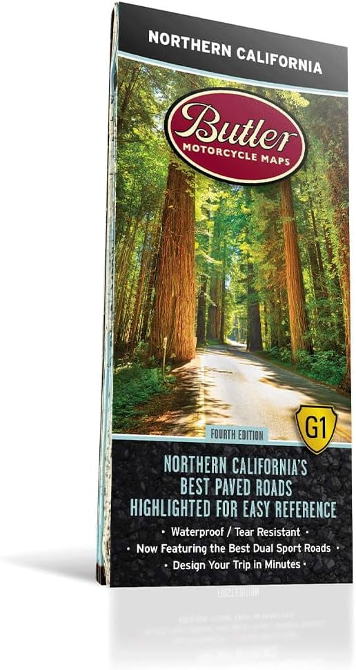Butler Maps G1 Regional Maps (Northern California) - Walmart.com