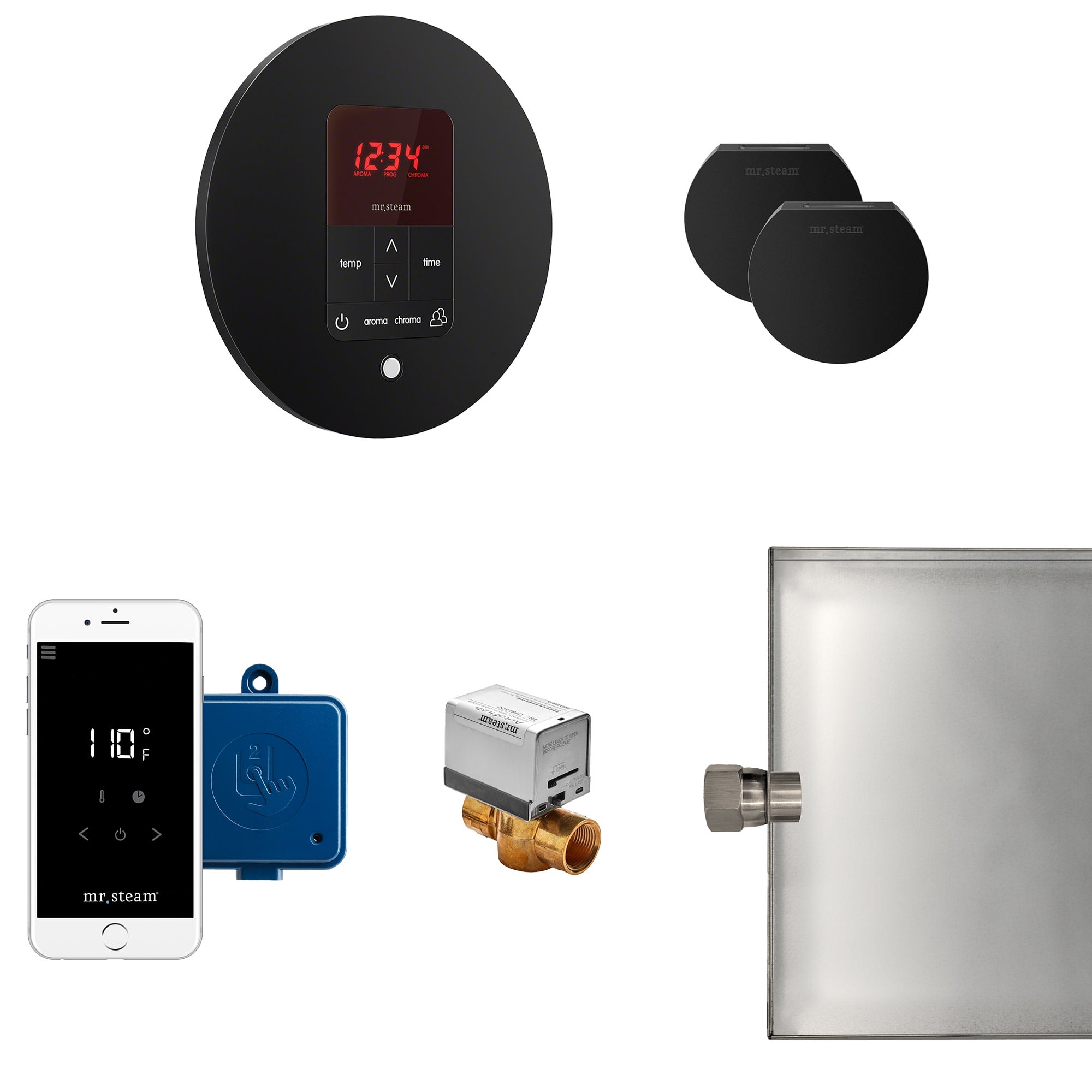 Butler Max Package Round Matte Black - Walmart Business Supplies