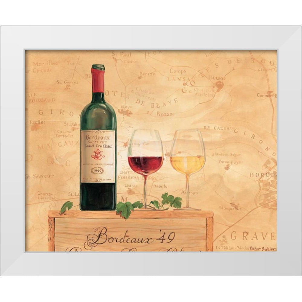 Butler, Peter 24x20 White Modern Wood Framed Museum Art Print Titled ...