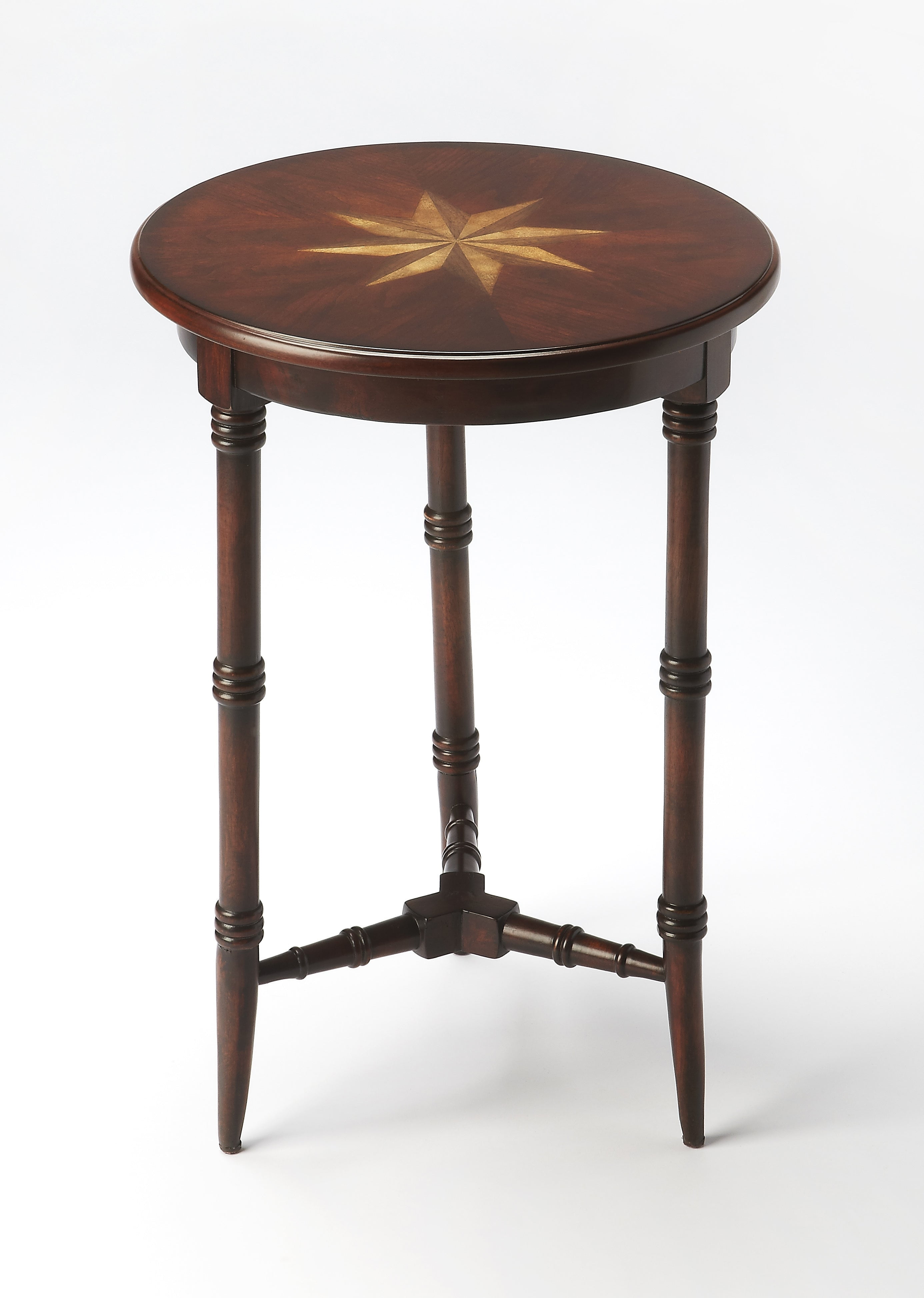 Butler Specialty Cherry Isla End Table In Dark Brown - Walmart.com