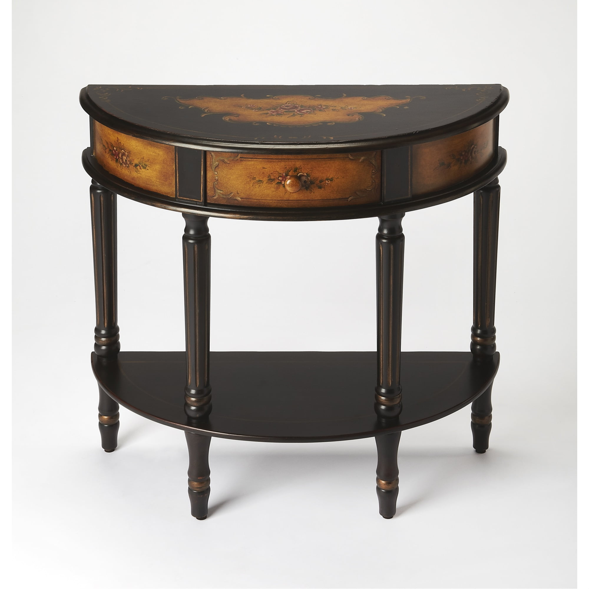 Butler Artists' Originals Demilune Console Table in Coffee - Walmart.com