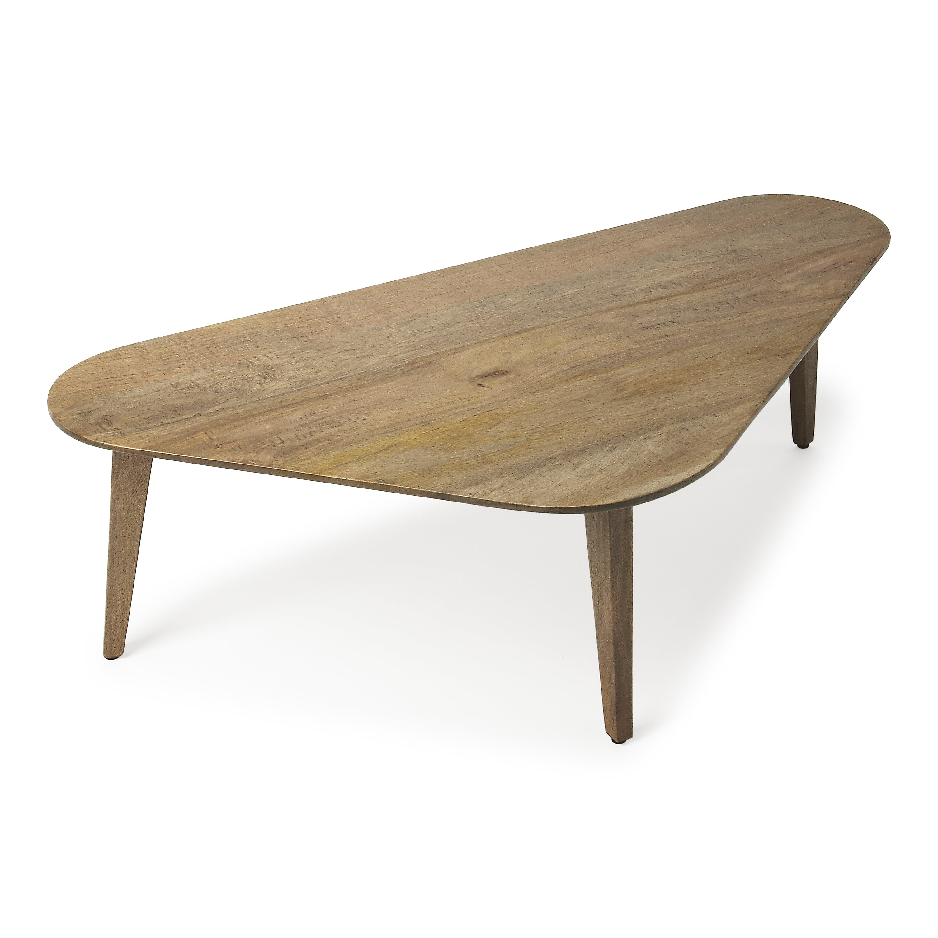 Butler Specialty Company Tripoli Triangle Solid Wood Coffee Table ...