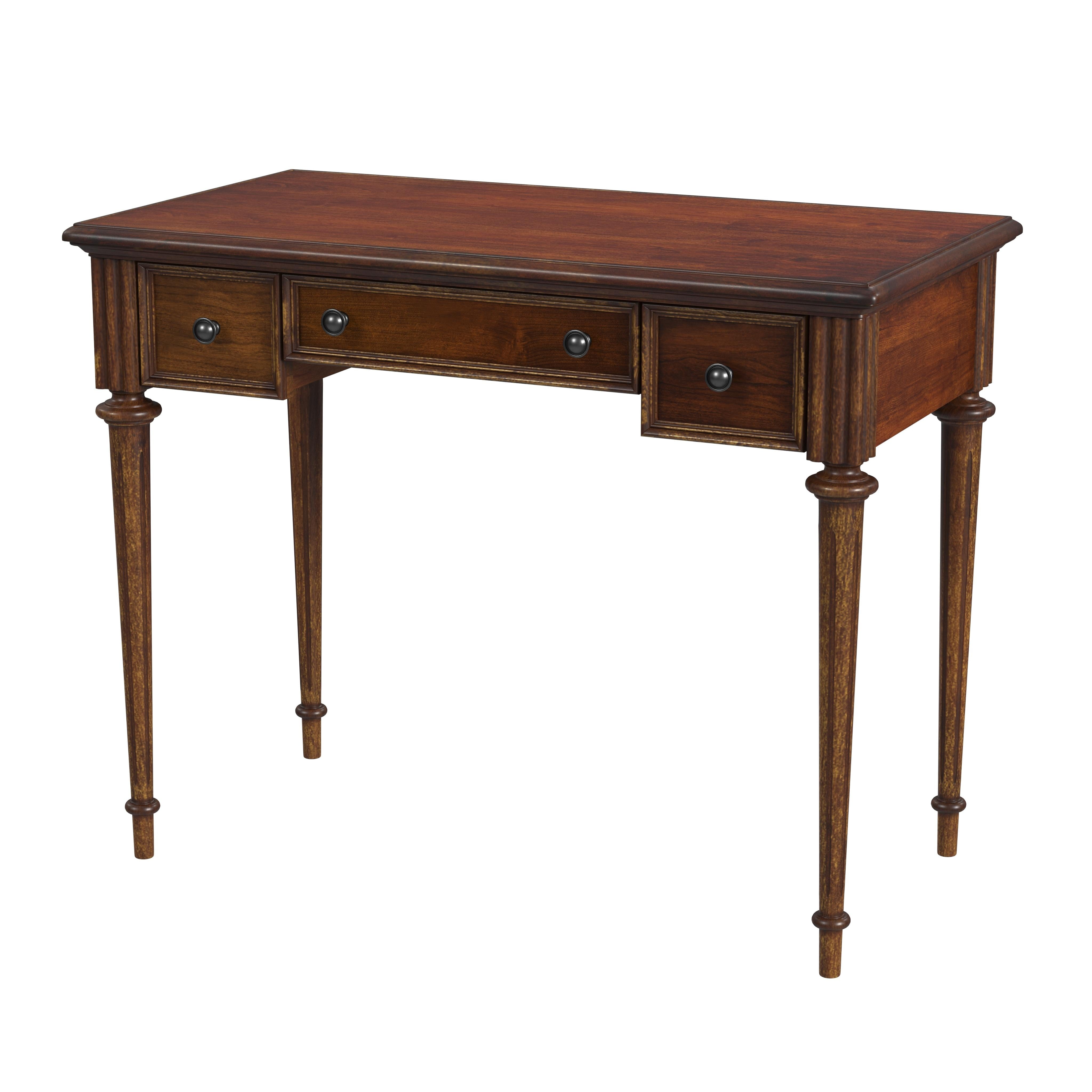 Butler Specialty Company Edmund Wood Writing Desk In Antique Cherry ...