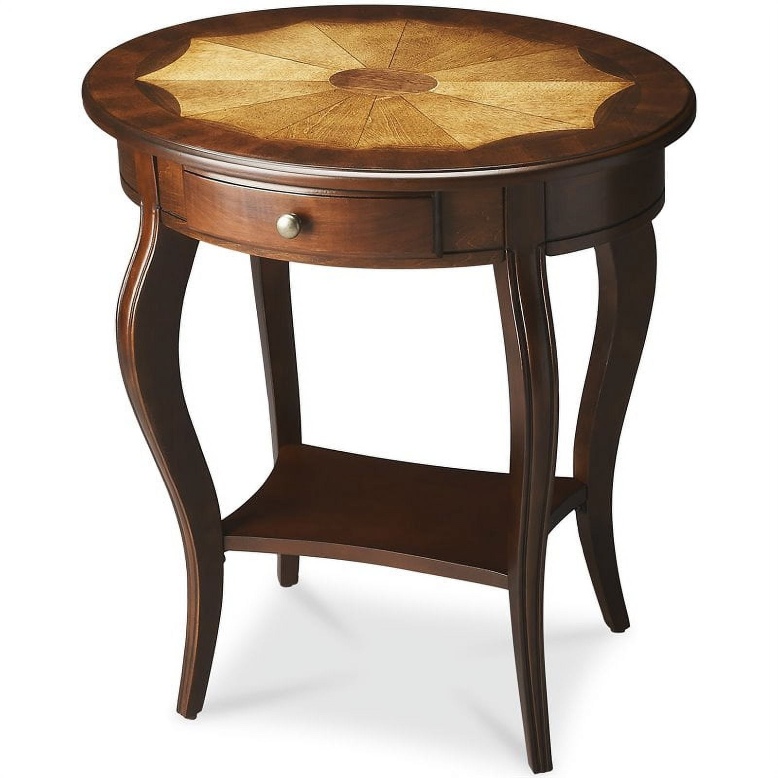 Butler Specialty Jeanette Plantation Cherry Oval Accent Table - Walmart.com