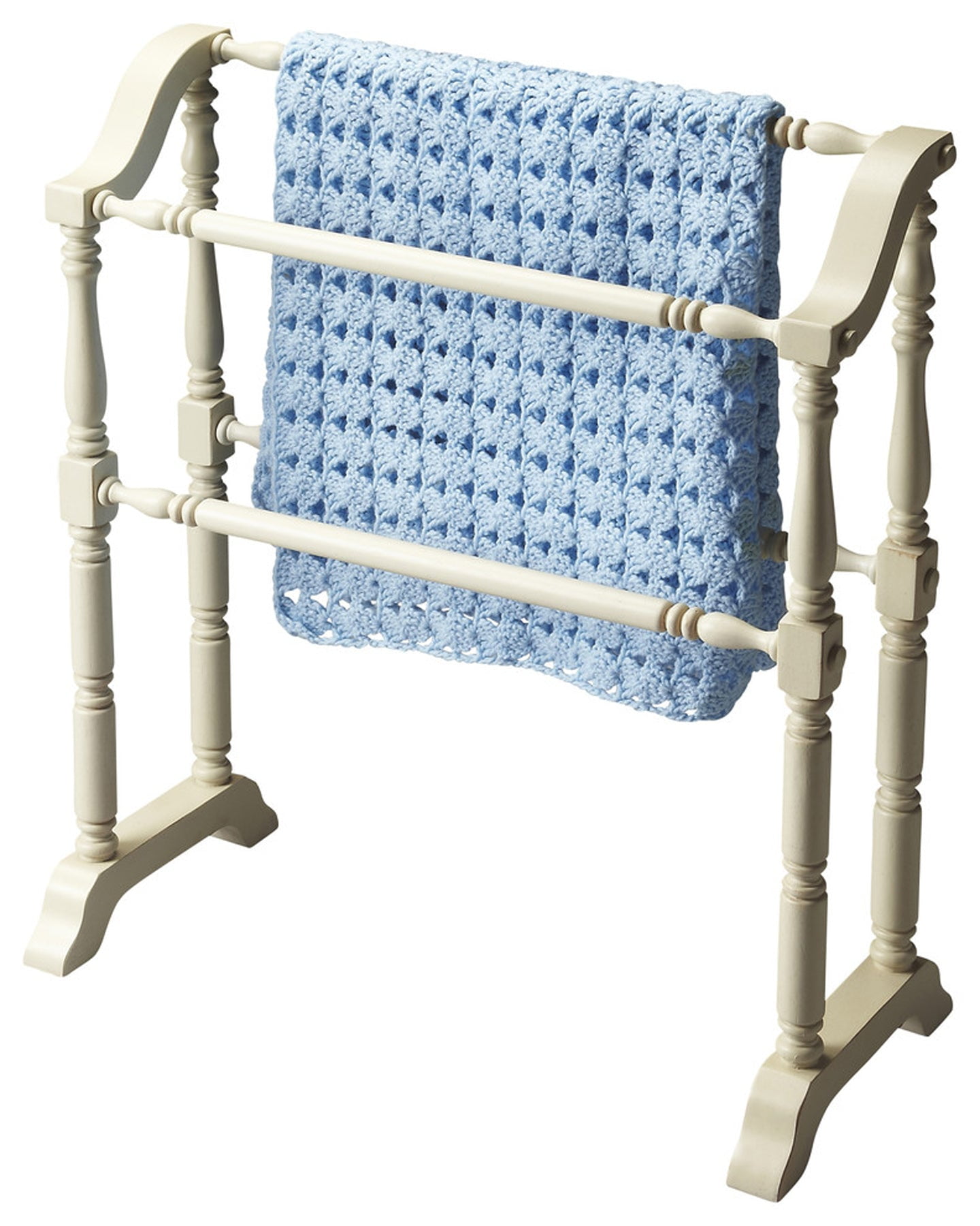 Butler Specialty Masterpiece Blanket Rack In Cottage White - Walmart.com