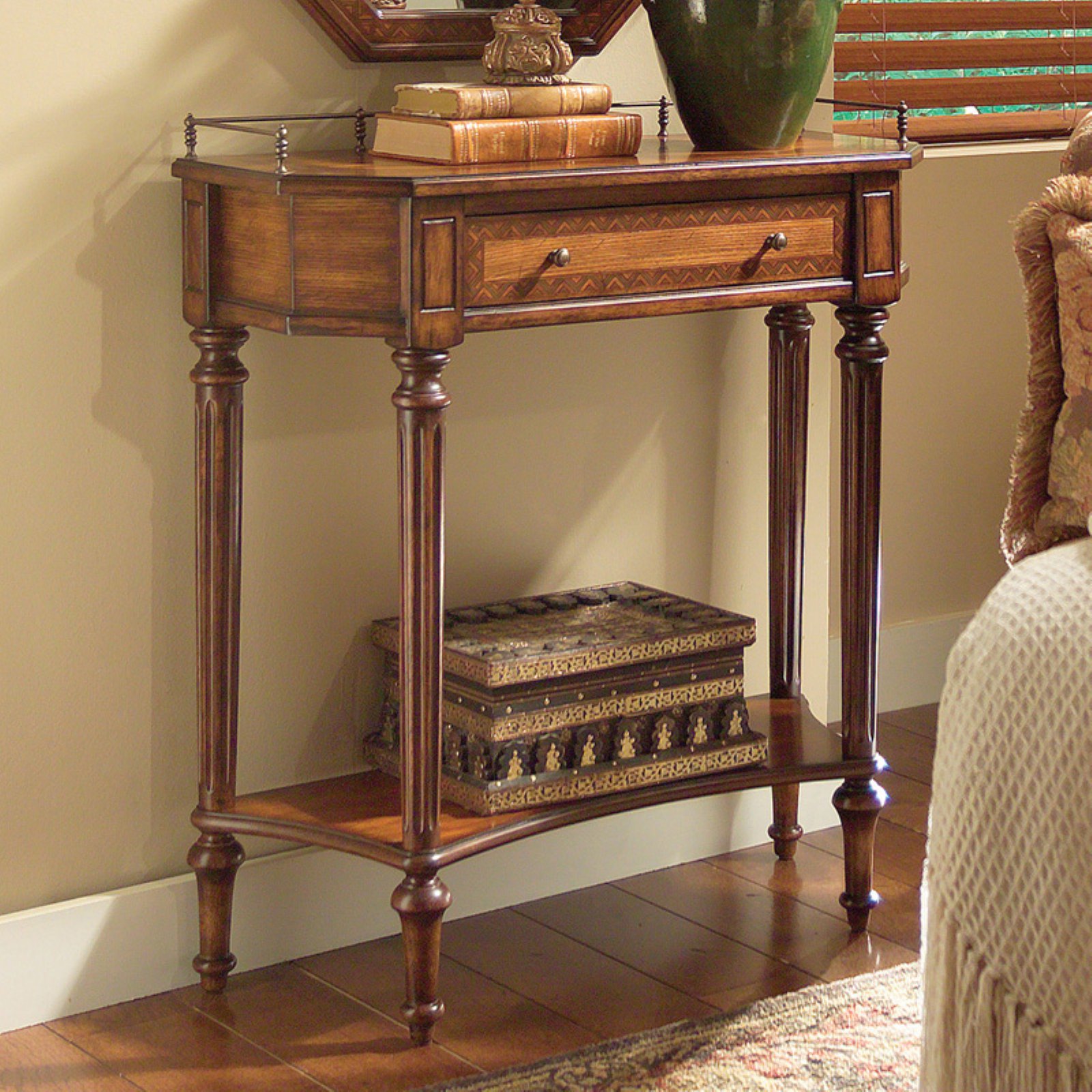 Butler Specialty Masterpiece Traditional Console Table In Umber ...