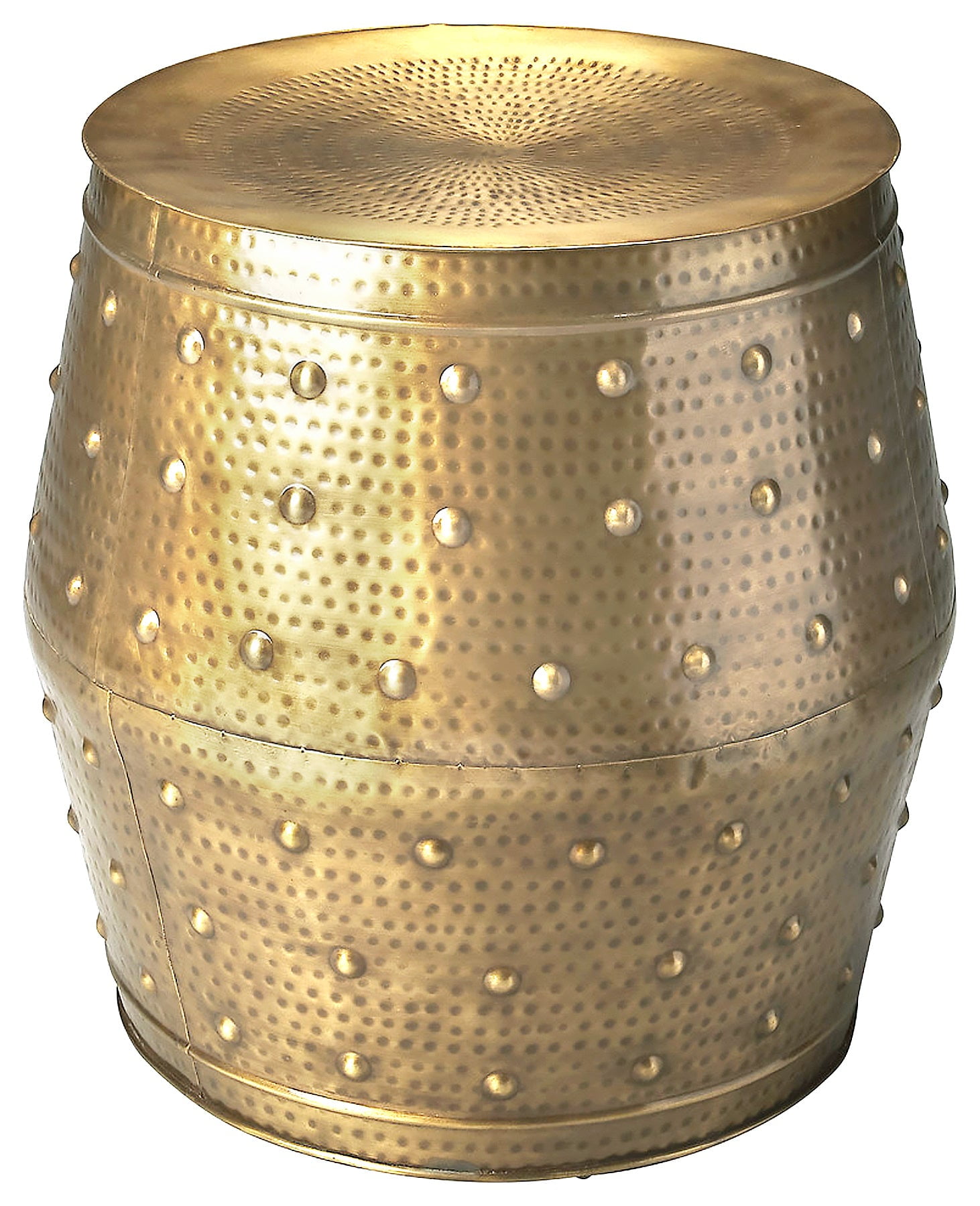 Butler Specialty Metalworks End Table In Gold - Walmart.com