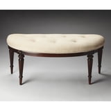 Butler Specialty Tamara Demilune Bench in Plantation Cherry - Walmart.com