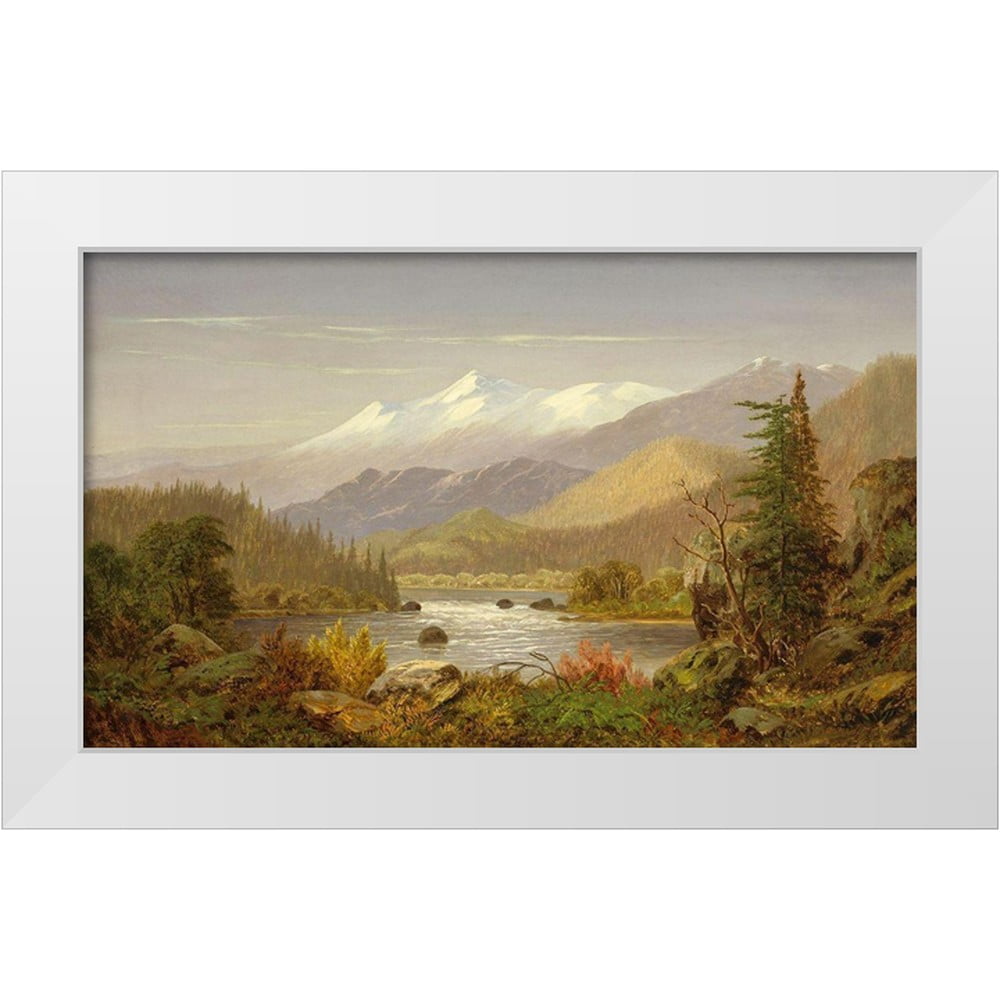 Butman, Frederick A 18x12 White Modern Wood Framed Museum Art Print ...