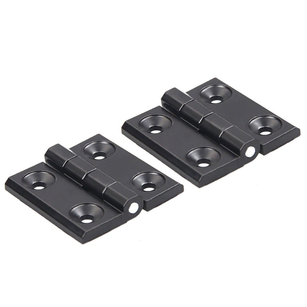 Butt Hinges Door Metal Black Hinges Cabinet Aluminium Box Backflap Shed ...