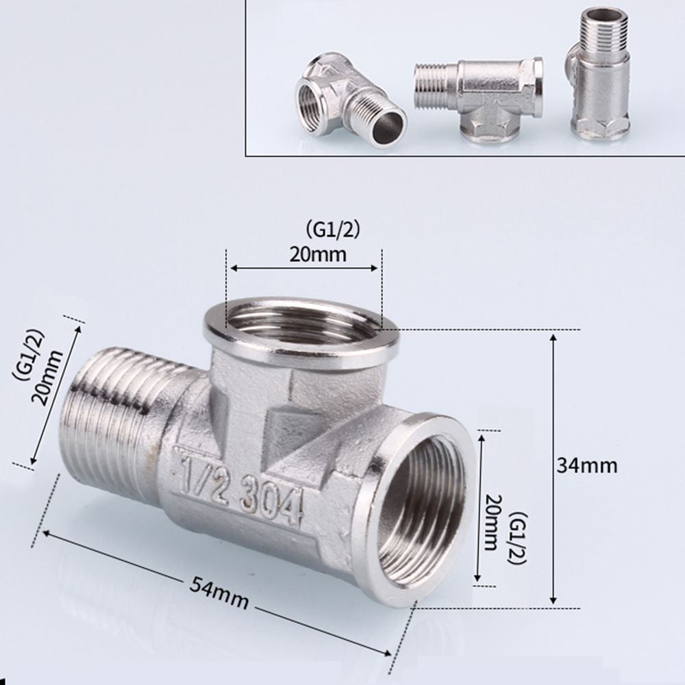 Butt Joint Internal Stainless steel Threaded Female-Male Home ...