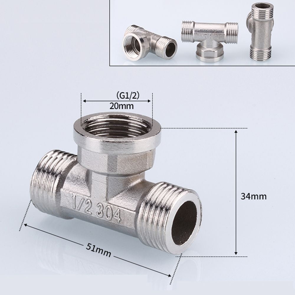 Butt Joint Internal Stainless steel Threaded Female-Male Home ...
