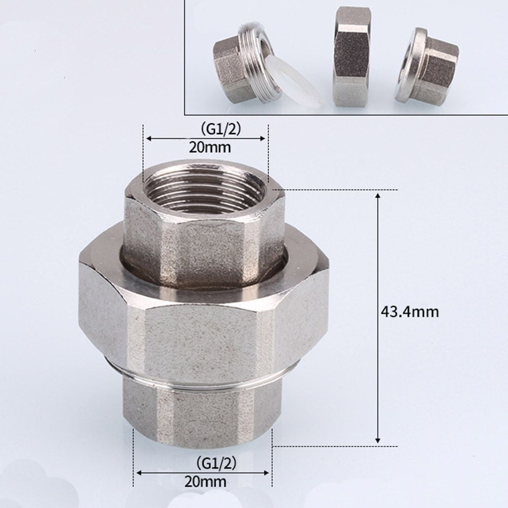 Butt Joint Internal Stainless steel Threaded Female-Male Home ...
