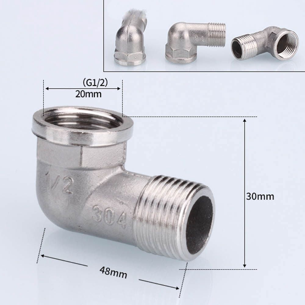 Butt Joint Internal Stainless steel Threaded Female-Male Home ...