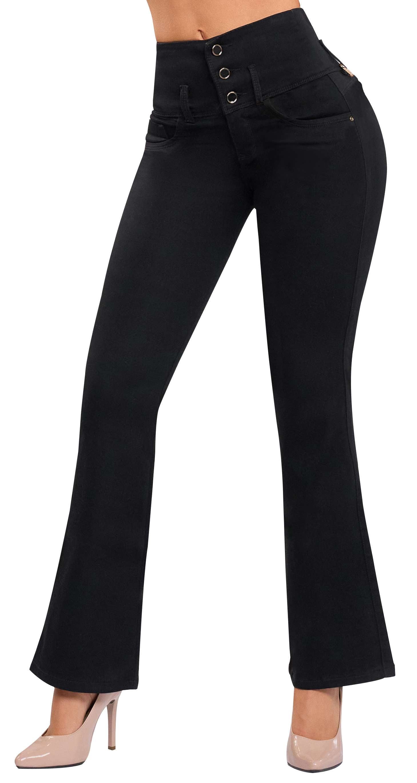 Butt Lifter Women Colombian Jeans Boot Cut Push Up Pantalones ...