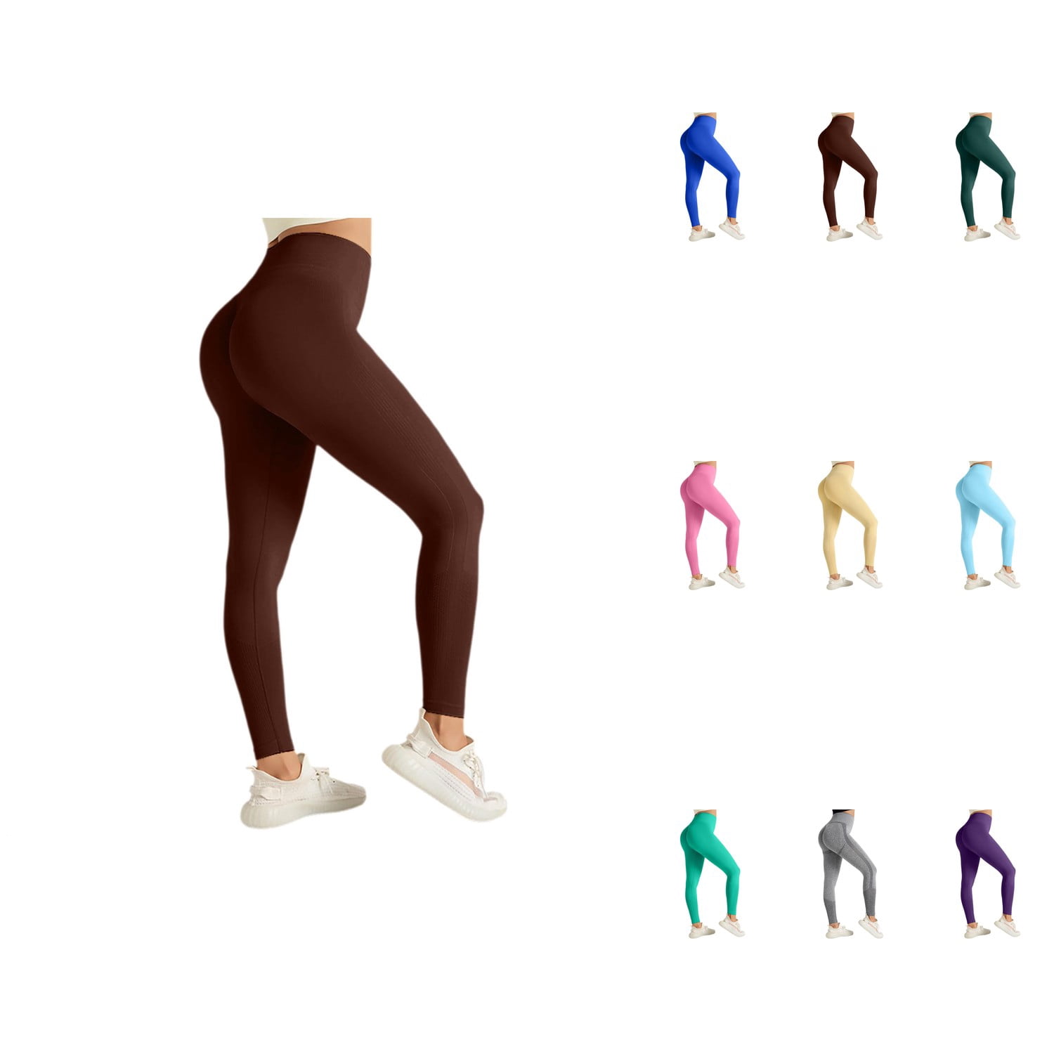 Lifting High Waist Yoga Pants for Women â Anti-Cellulite Tummy Control ...