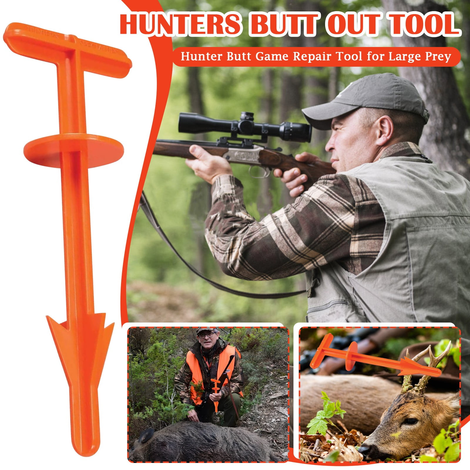 Butt Out II - Lightweight Durable Compact Portable Field Dressing Tool ...